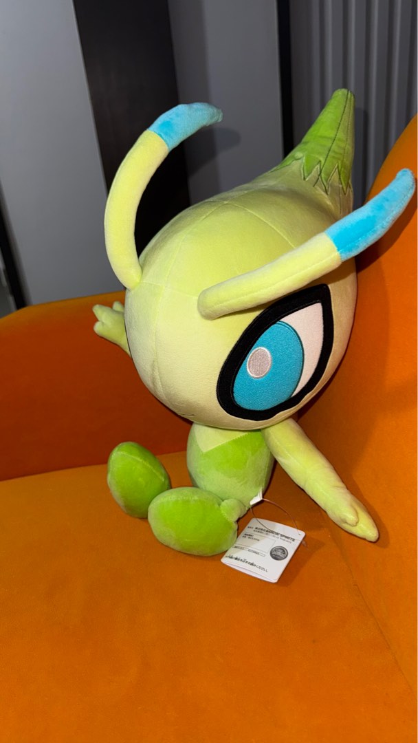 Celebi Plush Bandai Namco, Hobbies & Toys, Toys & Games on Carousell