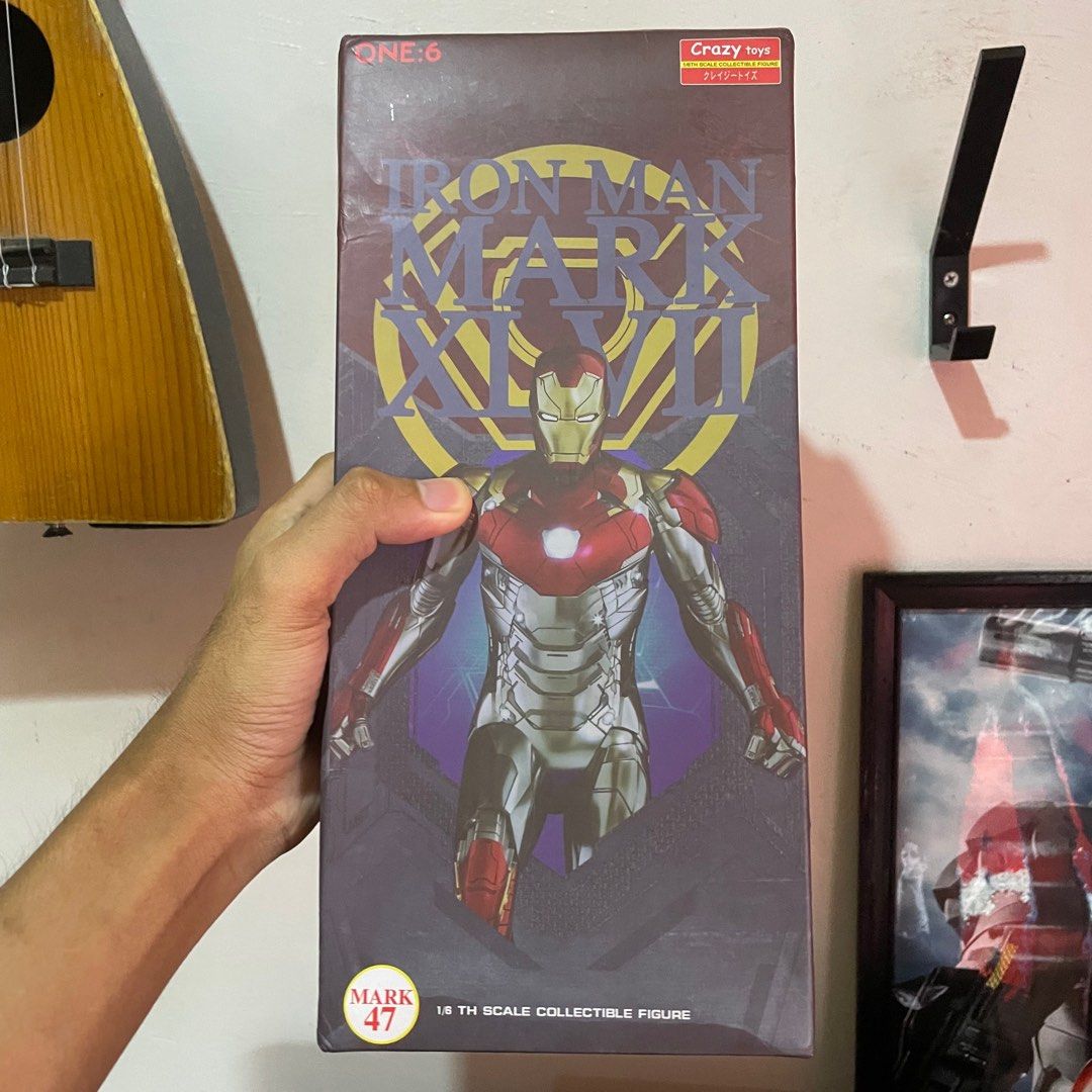 Crazy Toys Iron Man Mark 47 1/6 scale 12 inches, Hobbies & Toys, Toys ...
