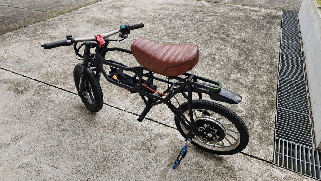 Custom Electric Bike - Cafe Racer Style, Sports Equipment, PMDs, E ...
