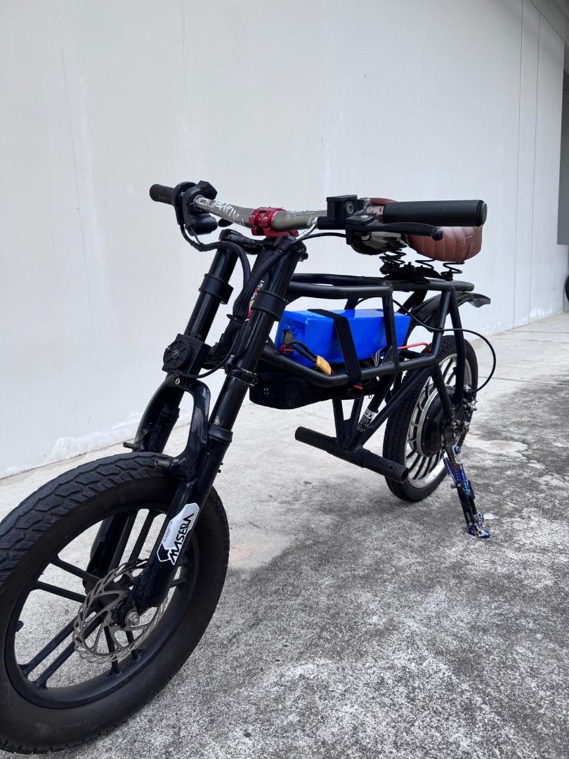 Custom Electric Bike - Cafe Racer Style, Sports Equipment, PMDs, E ...