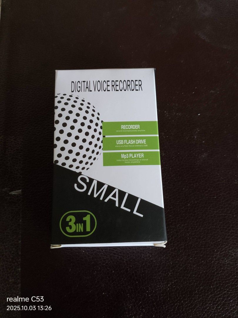Digital Voice Recorder 3-in-1, Audio, Voice Recorders on Carousell