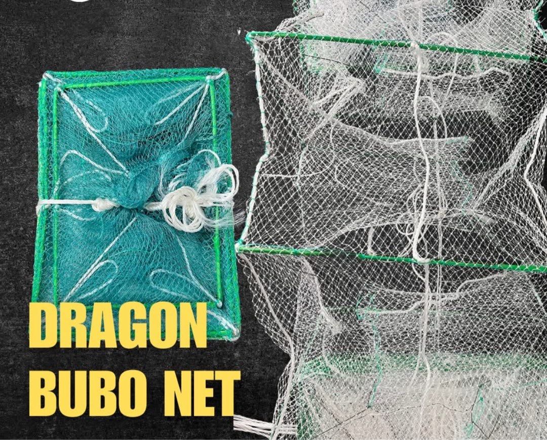 Dragon bubo net shrimp and crab cage, Sports Equipment, Fishing on ...