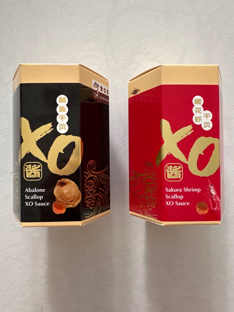 Eu Yan Sang XO Sauce - Abalone Scallop & Sakura Shrimp Scallop, Food ...