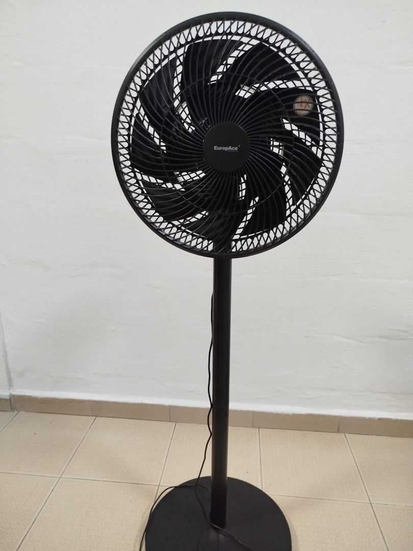 EuropAce Stand Fan, Furniture & Home Living, Lighting & Fans, Fans on ...