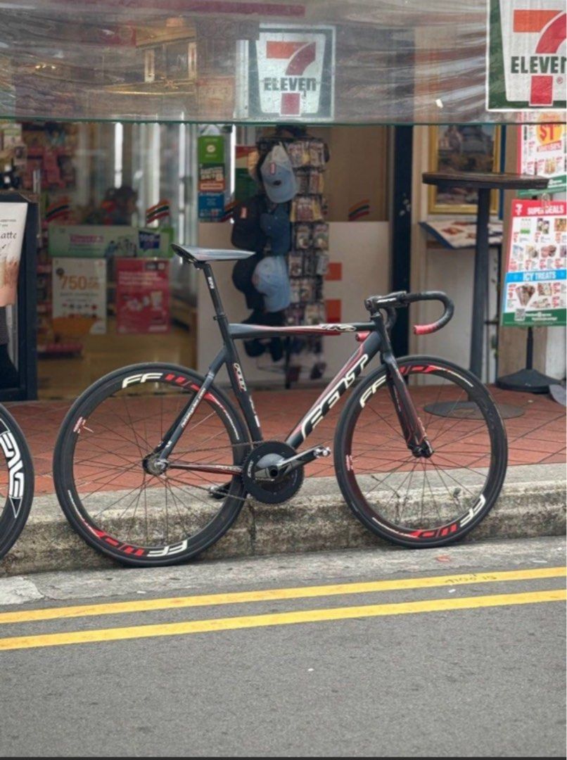 Felt tk2 track frameset for fixed gear / fixie / track, Sports ...