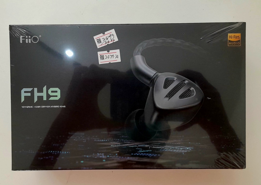 FiiO FH9 1 Dynamic & Balanced Armature Drivers In Ear Monitor IEMs ...