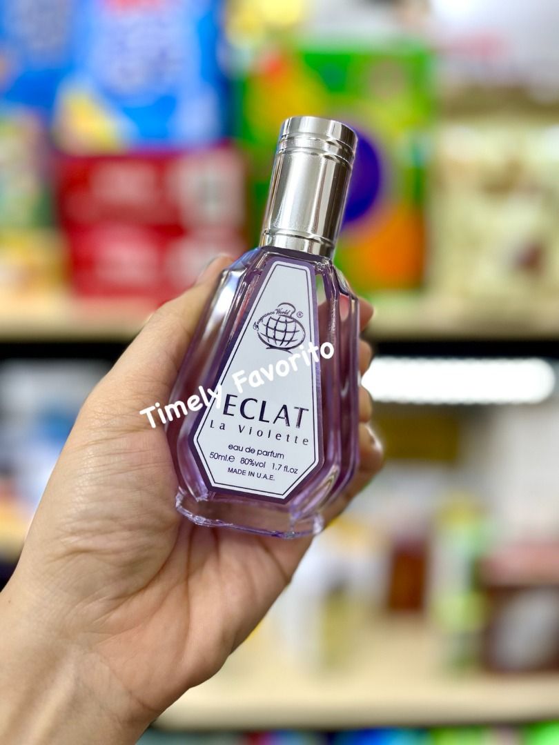 Fragrance World Eclat La Violette EDP Perfume 50ml, Beauty & Personal Care, Fragrance ...