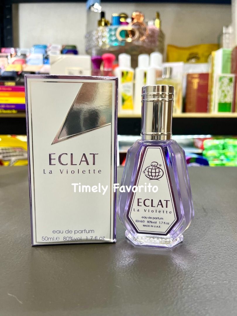 Fragrance World Eclat La Violette EDP Perfume 50ml, Beauty & Personal Care, Fragrance ...