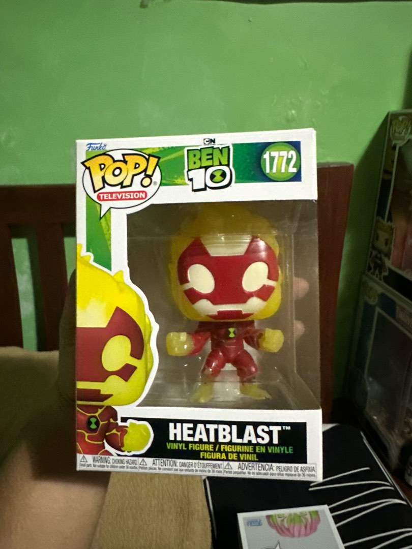 Funko Pop! Ben 10 Heatblast & Ben Tennyson, Hobbies & Toys, Toys ...