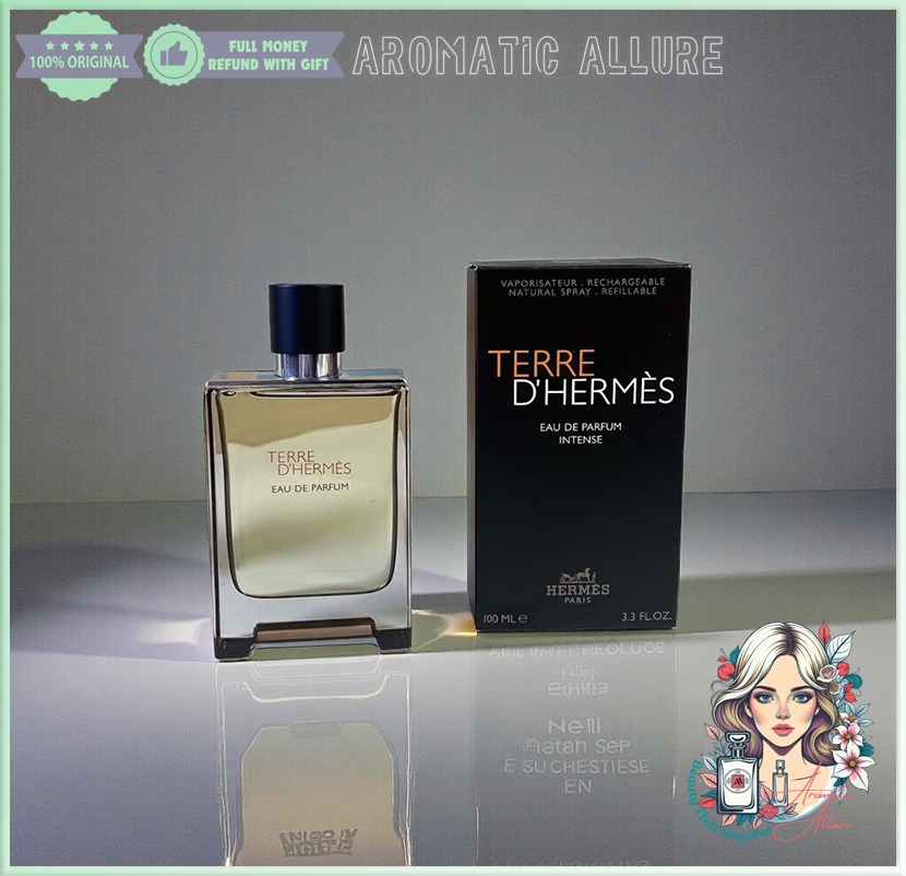 Hermès Terre d’Hermès Eau de Parfum Intense Vétiver (100ml) – For Men, Beauty & Personal Care ...