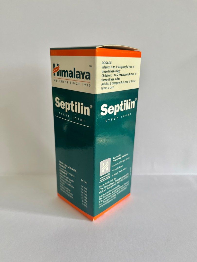 Himalaya Septilin Syrup (100ml), Health & Nutrition, Health Supplements ...