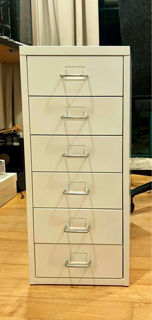 IKEA HELMER Drawer Unit - White, Furniture & Home Living, Furniture ...