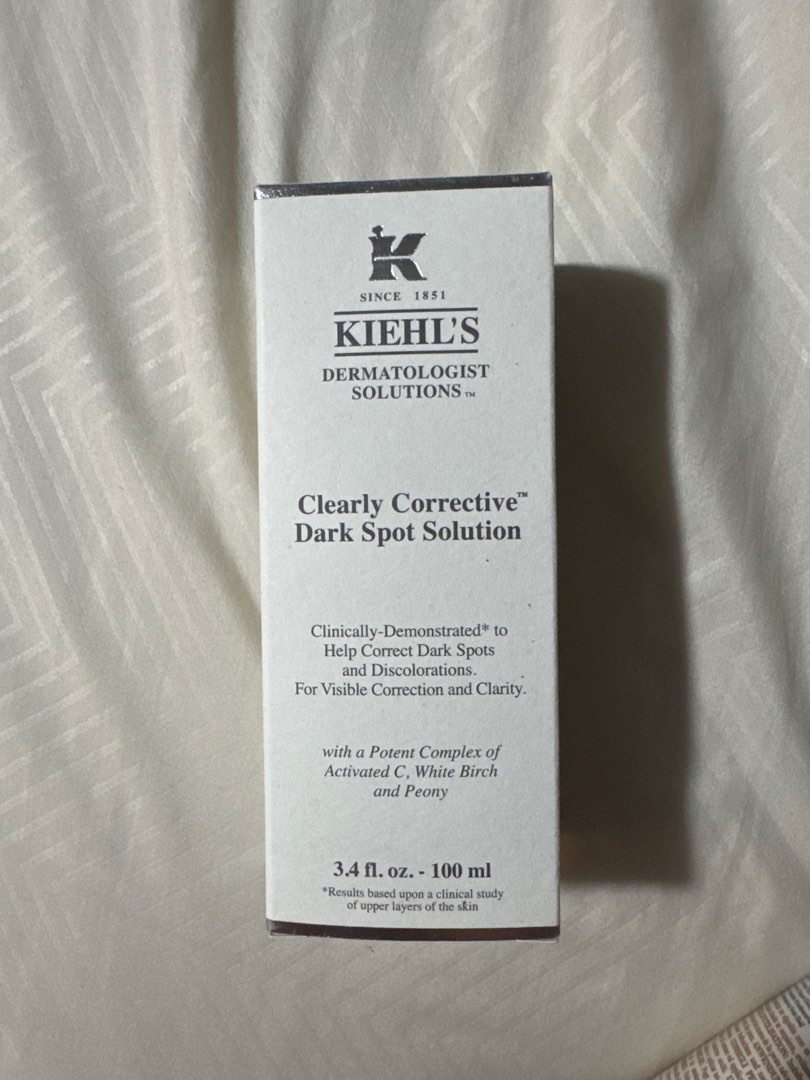 Kiehl's Clearly Corrective Dark Spot Solution 100ml, Beauty & Personal ...
