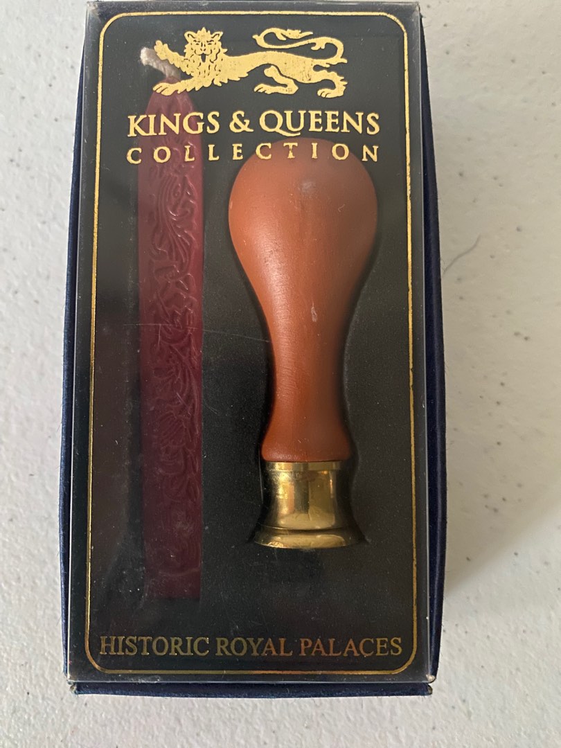 Kings & Queens Collection Sealing Wax “H” initial collectible, Hobbies ...