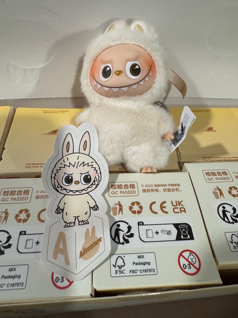 Labubu 4.0 pin for love -A, Hobbies & Toys, Toys & Games on Carousell
