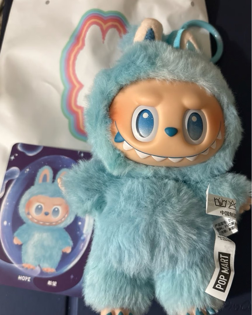 Labubu V3 Hope (Big Into Energy/BIE), Hobbies & Toys, Toys & Games on ...
