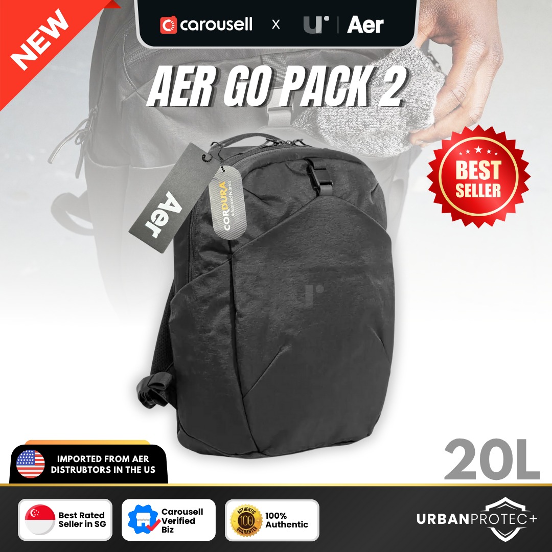 🔥LAST SET🔥Authentic Aer Go Pack 2 Cordura Packable Backpack | Travel ...