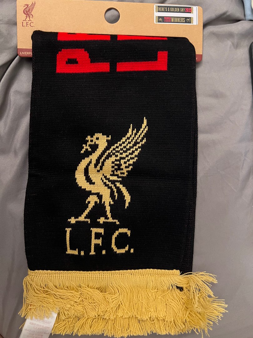 Liverpool FC Scarf - Official Merchandise, Hobbies & Toys, Memorabilia ...