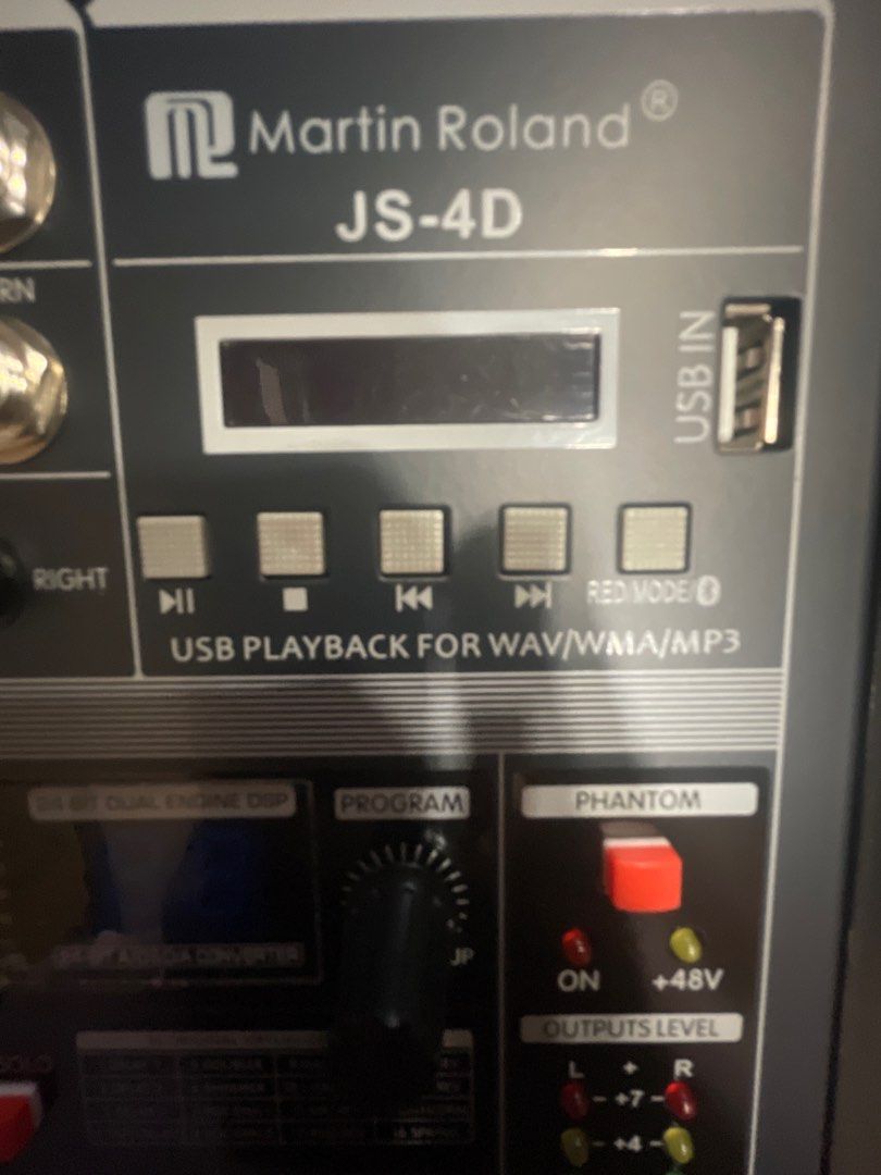 Martin roland 4channel js4d with Bluetooth and build in amplifer 1 year warranty, Audio ...