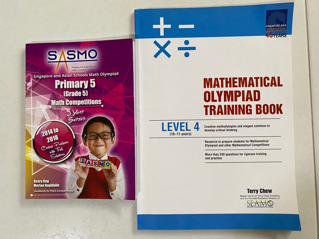 Math Olympiad & SASMO & Science Olympiad, Hobbies & Toys, Books ...