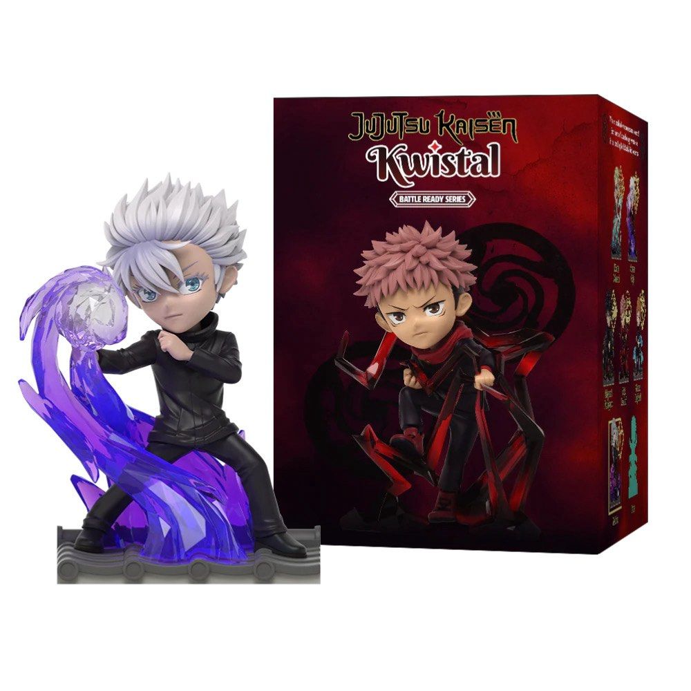 Mighty Jaxx Jujutsu Kaisen Kwistal Battle Ready Serie Blind Box Satoru ...