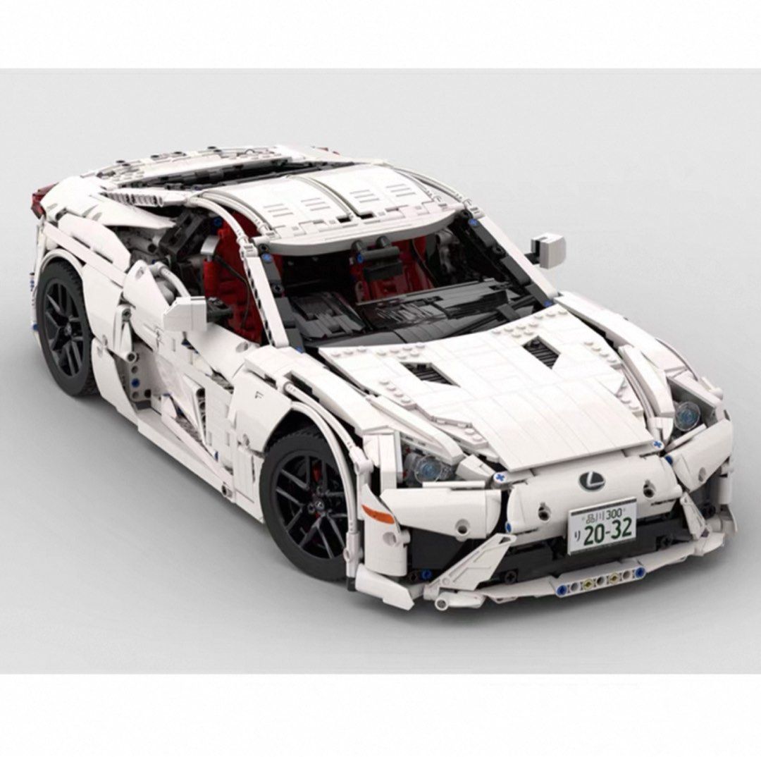 🔥MOC Lexus LFA 1:8 scale compatible brick model 4091pcs++, Hobbies ...
