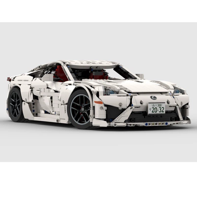 🔥MOC Lexus LFA 1:8 scale compatible brick model 4091pcs++, Hobbies ...