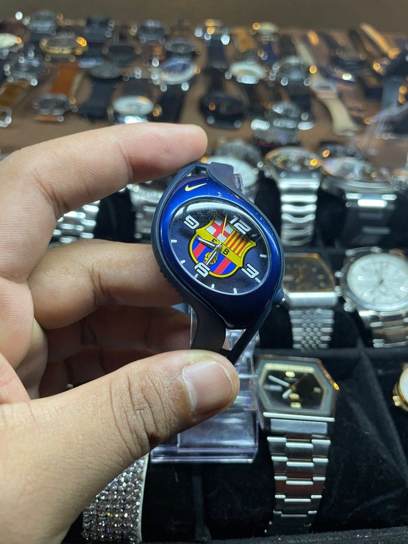Nike FC Barcelona Watch, Men's Fashion, Watches & Accessories, Watches ...