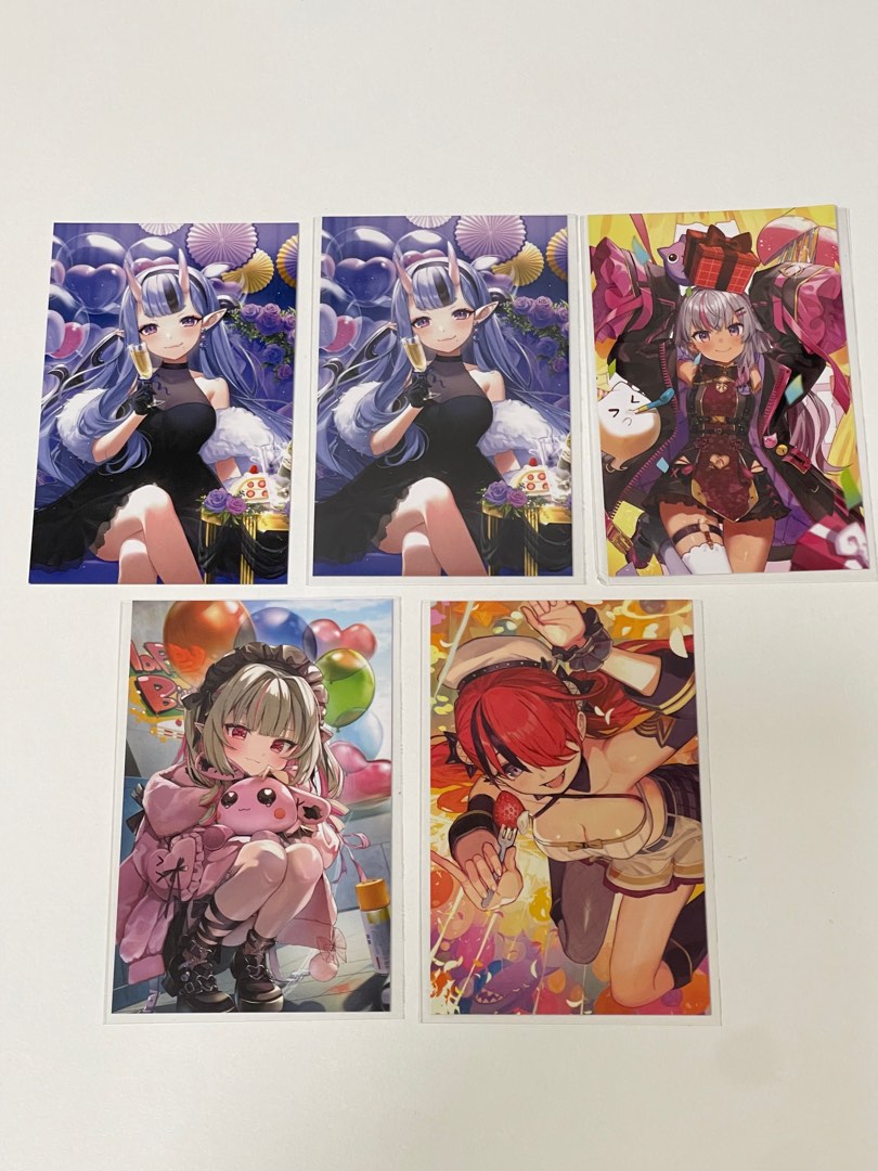 Official Nijisanji [JP] Nostalgia Collection Photocards (rindou mikoto/ mao matsukai/ makaino ...