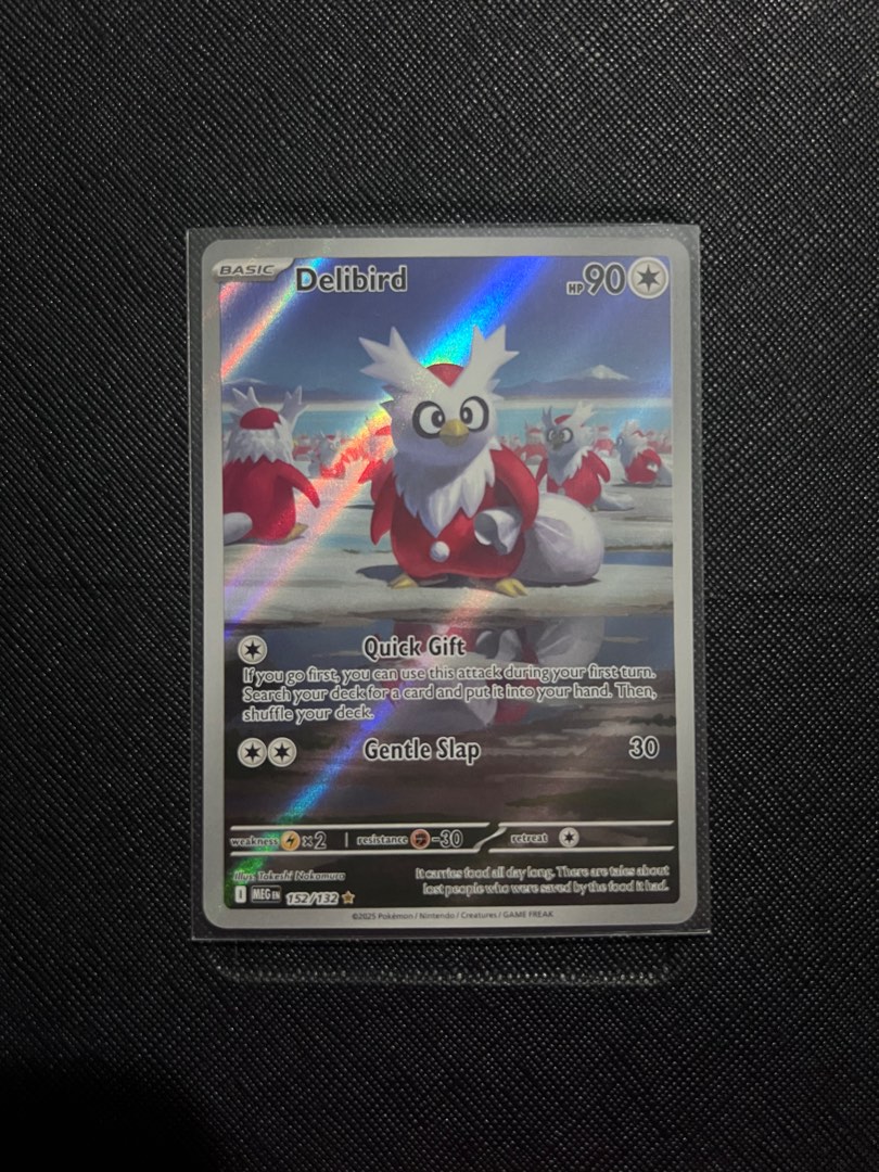 delibird mega evolution card