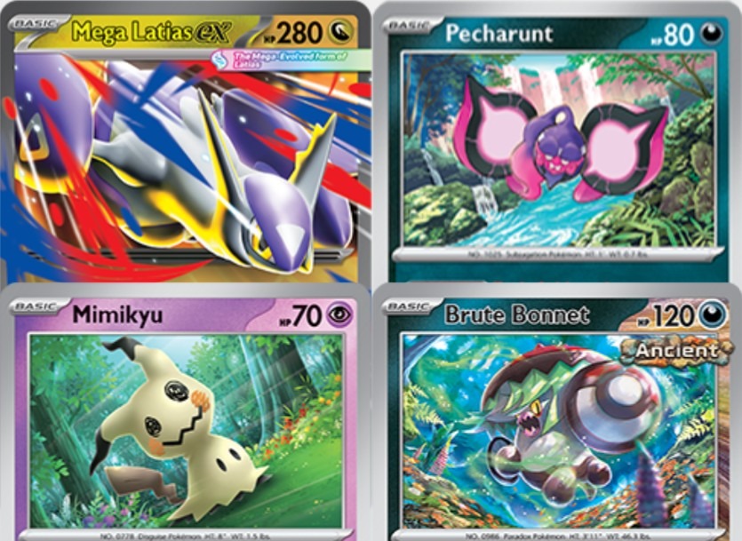 Pokemon TCG Mega Latias ex Donk/Hit-And-Run Deck with Brute Bonnet ...