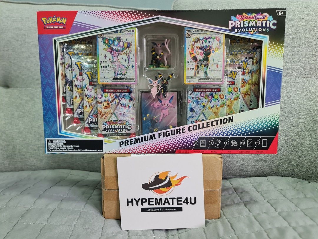 Pokemon TCG: Scarlet & Violet - Prismatic Evolutions Premium Figure Collection, Hobbies & Toys ...
