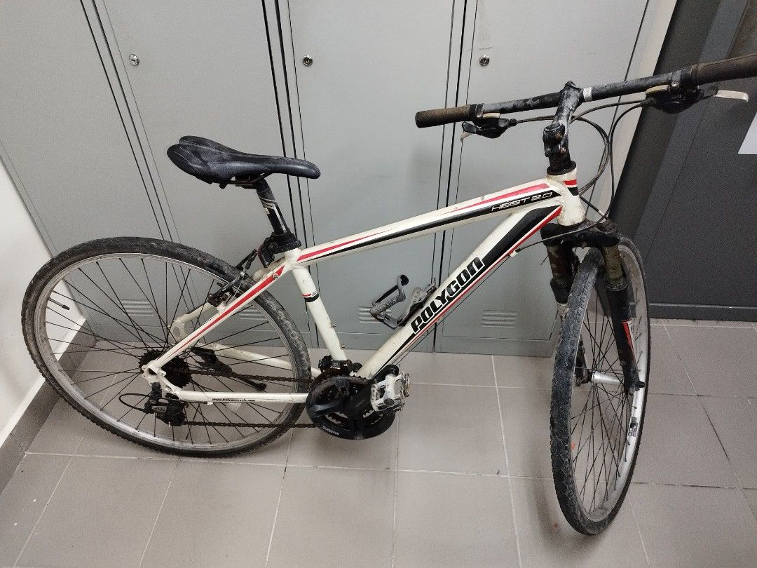 Polygon Heist 1.0 Hybrid Bike, Sports Equipment, Bicycles & Parts ...