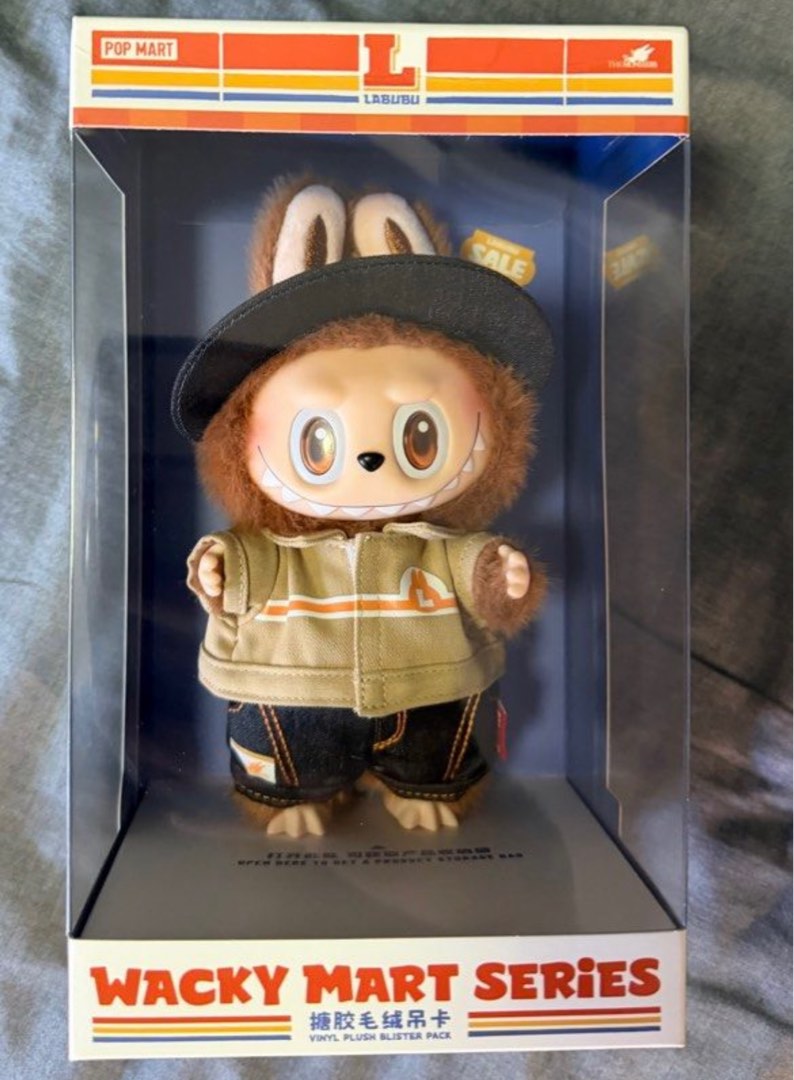 POP MART Labubu Wacky Mart Series Plush Pendant, Hobbies & Toys, Toys ...