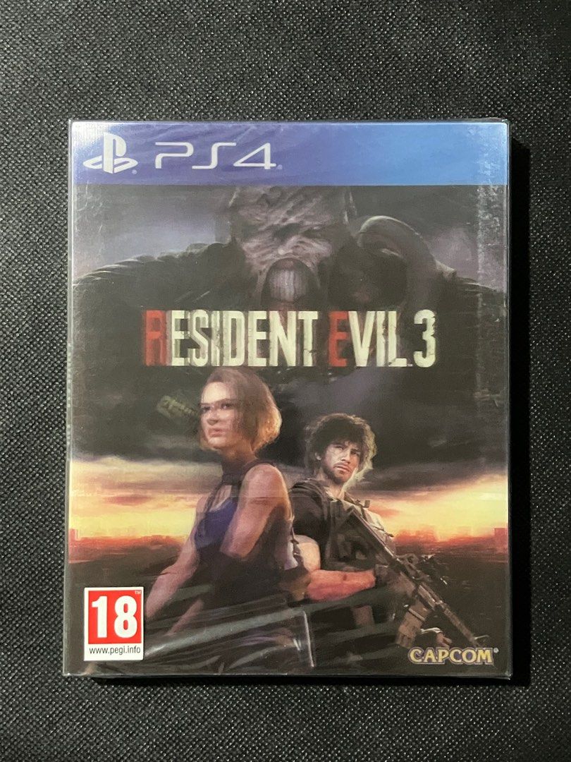PS4 Resident Evil 3 Lenticular Edition R2 PAL UK, Video Gaming, Video ...