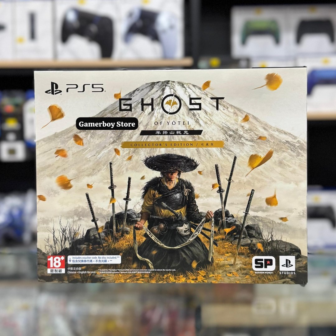 PS5 Collector Edition Ghost Of Yotei Malaysia Set, Video Gaming, Video ...