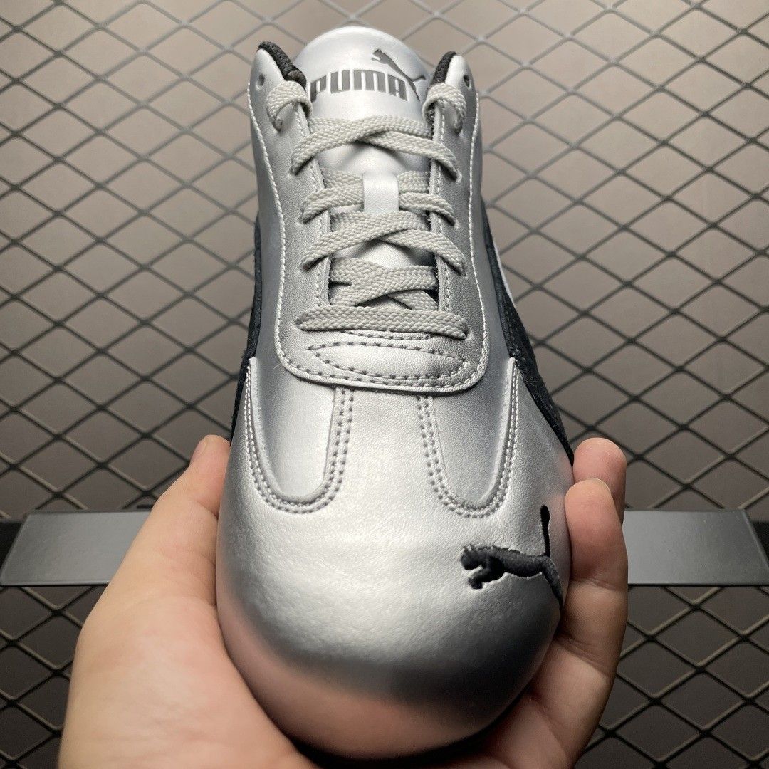 Puma Speedcat Metallic Silver Black shoes, Men's Fashion, Footwear ...