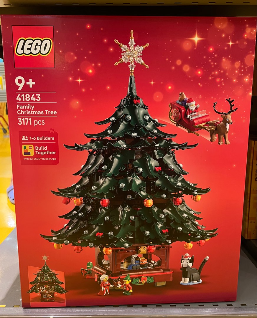 🔥READY STOCK🔥 LEGO 41843 Family Christmas Tree, Hobbies & Toys, Toys ...