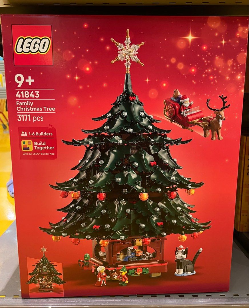 🔥READY STOCK🔥 LEGO 41843 Family Christmas Tree, Hobbies & Toys, Toys ...