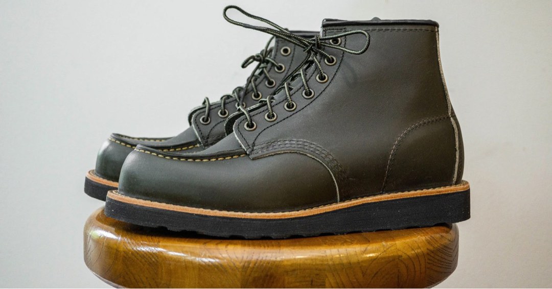 Red Wing Moc Toe Boots - Alpine Portage, Men's Fashion, Footwear, Boots ...