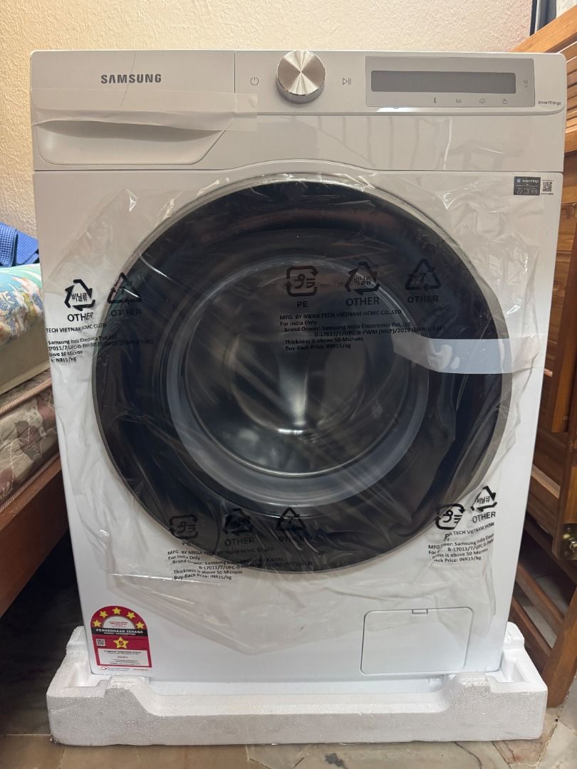 Samsung Front Load Washer 10KG / AI Ecobubble™ / AI Control / Air Wash ...