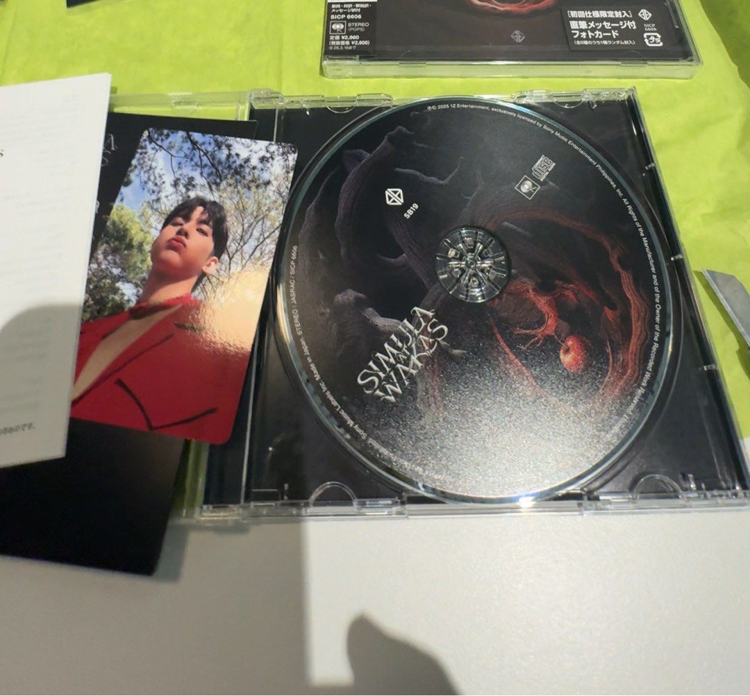 SB19 Simula at Wakas Album CD with Justin PC, Hobbies & Toys, Music ...