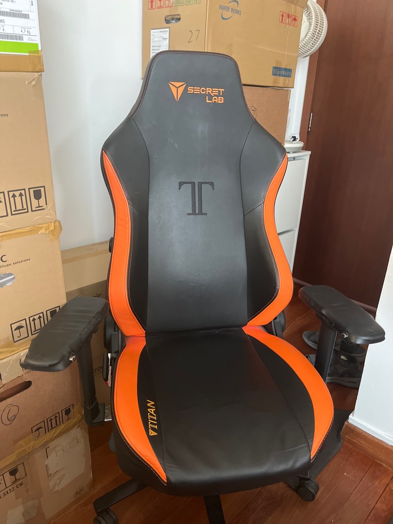 Secretlab Titan Gaming Chair - Amber, Furniture & Home Living ...