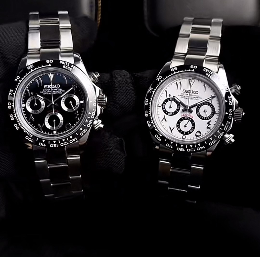 Seiko mod seitona custom Daytona watches, Men's Fashion, Watches ...