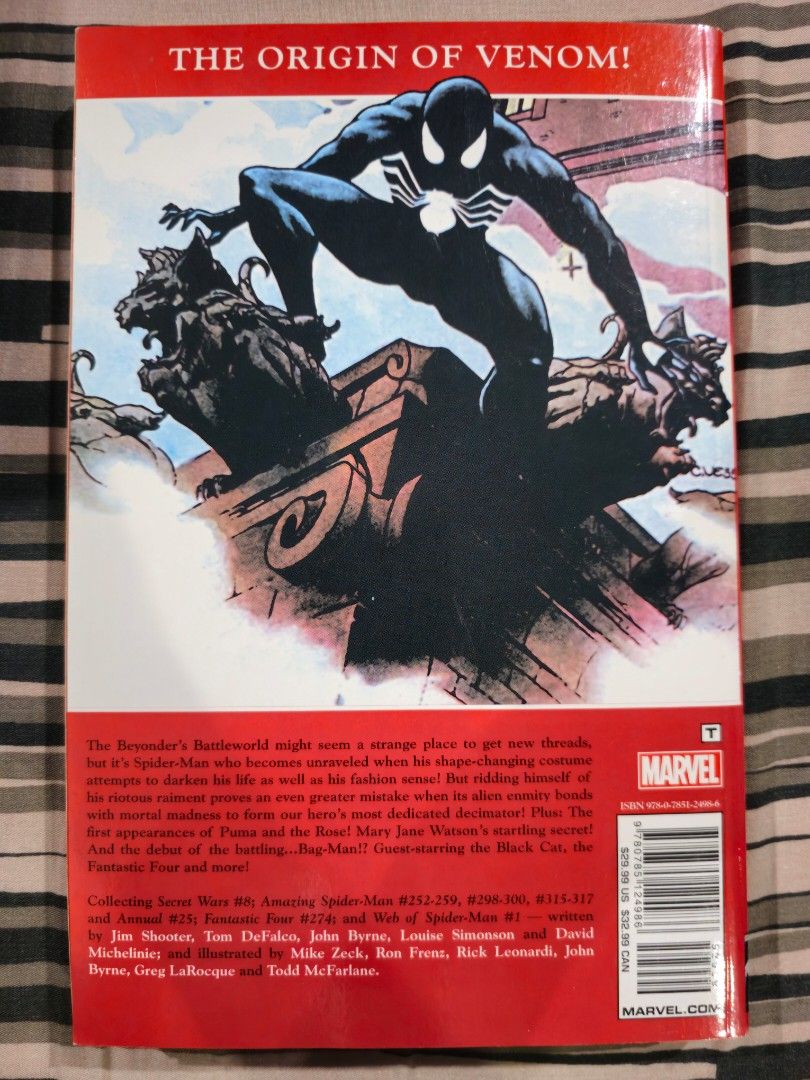 Spider-Man: Birth of Venom TPB, Hobbies & Toys, Books & Magazines ...