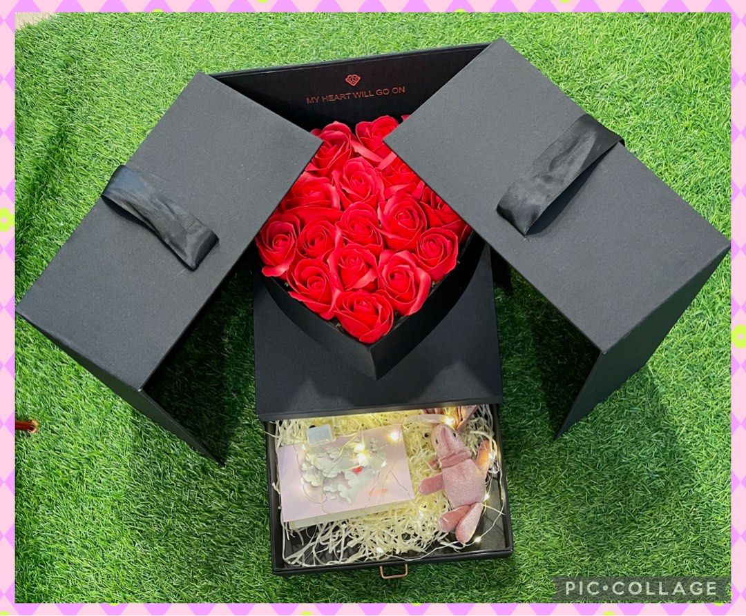 🌟现货🌟惊喜礼盒💐🎁SURPRISE MAGIC CUBE GIFT BOX💐🎁Actual photo taken! Super ...