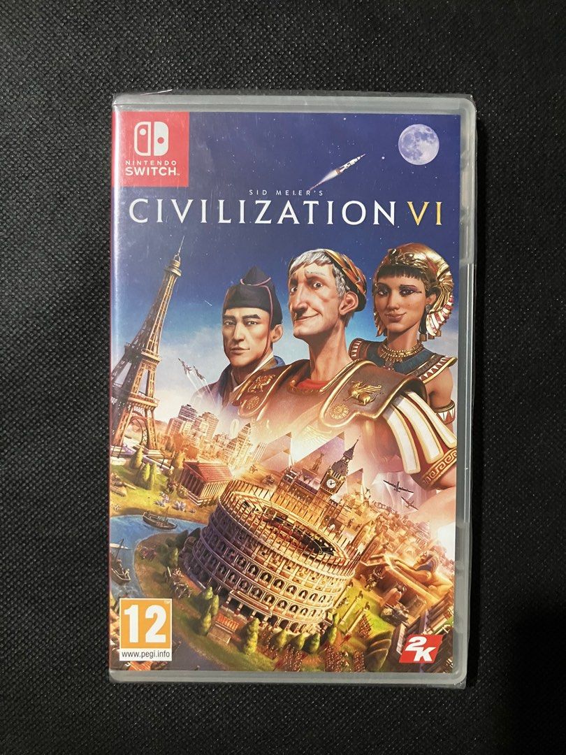 Switch Civilization VI R2 PAL UK, Video Gaming, Video Games, Nintendo ...