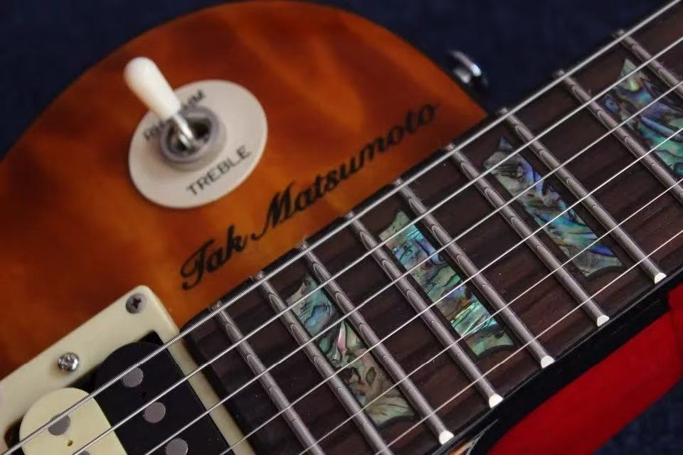 Tak Matsumoto Signature Electric Guitar tak burst, Hobbies & Toys ...