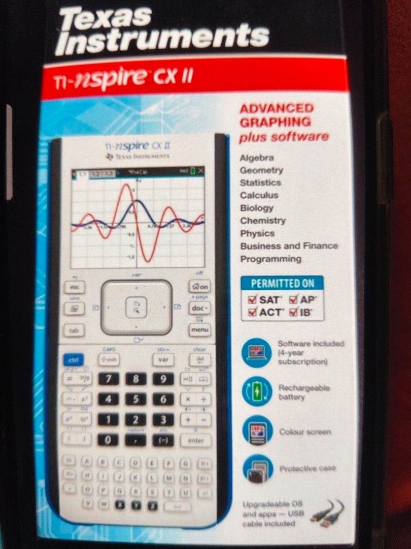 Texas Instruments TI-Nspire CX II Graphing Calculator, Mobile Phones ...