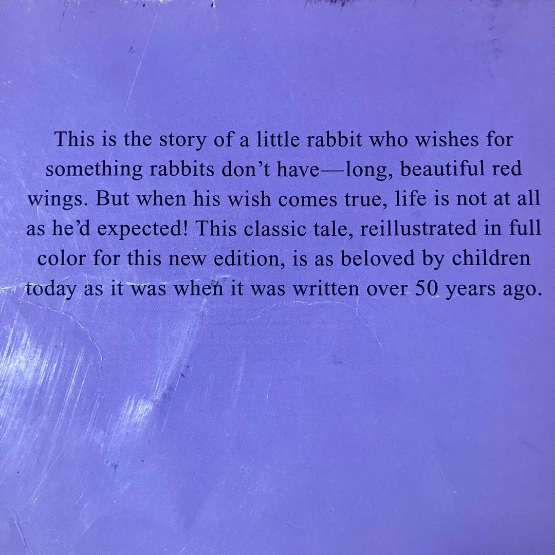 The Little Rabbit Who Wanted Red Wings by Carolyn Sherwin Bailey ...